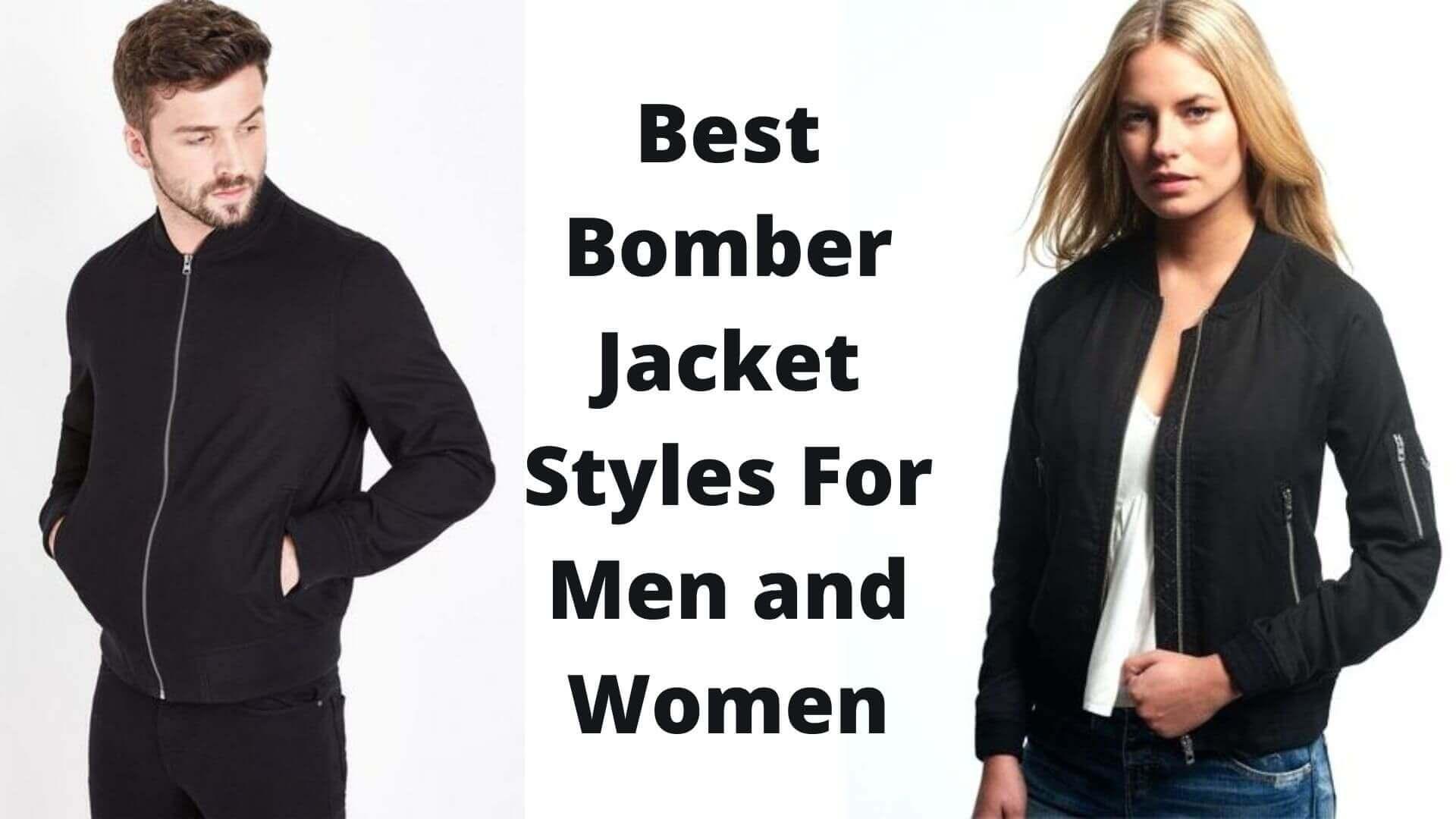 Best Bomber Jacket Styles For Men and Women - LJG Blog – Leatherjacketwear